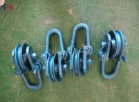 China Versatile Hoisting Point Block with 50-80KN Rated Load and 160-190mm Sheave Diameter for Various Lifting Configurations for sale