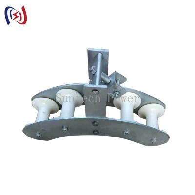 China Professional Four Sheave Combined Block with 10KN Rated Load and R570 Bend Radius for Heavy Equipment Rigging for sale