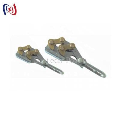 China Durable Dual Cam Earth Wire Gripper with 10-30KN Rated Load for 11-15mm Wires and Corrosion Resistance for sale