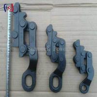 China Vibration Resistant Parallel Earth Wire Gripper with 10-30KN Rated Load and 13-26mm Max Open for Dual Earth Wires for sale