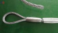 China High Tensile Stainless Steel OPGW Mesh Sock Joints for 7-22mm Diameter Cables with 10-25KN Rated Load for sale