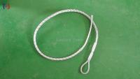 China High Tensile Stainless Steel OPGW Mesh Sock Joints for 7-22mm Diameter Cables with 10-25KN Rated Load for sale