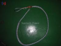 China High Tensile Stainless Steel OPGW Mesh Sock Joints for 7-22mm Diameter Cables with 10-25KN Rated Load for sale