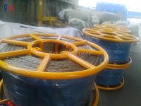 China Durable 12 Strand Anti Twisting Braided Steel Rope with 9-42mm Diameter and 54KN-817KN Breaking Force for Power Line Stringing for sale