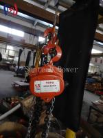 China Alloy Steel Manual Chain Hoist with 5-200KN Rated Load for Transmission Line Construction Projects for sale