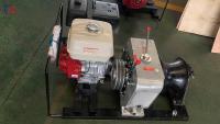 China Electric Powered Winch with 4-9.6KW Power for High Tension Pulling of Underground and Overhead Electrical Cables for sale