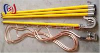 China Durable 10-500KV Voltage Grounding Lead with 25-50mm2 Copper and 1000-5500mm Total Length for Overhead Lines and Substation Equipment for sale
