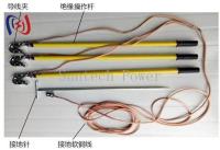 China Durable 10-500KV Voltage Grounding Lead with 25-50mm2 Copper and 1000-5500mm Total Length for Overhead Lines and Substation Equipment for sale