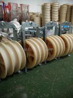China Aluminum Alloy 508 Series Lightweight Corrosion Resistant Stringing Block for Cable Pulling for sale