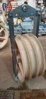 China Durable 660 Series Stringing Block for Transmission Line Construction with 20-60KN Rated Load for sale
