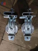 China Durable Aluminum Alloy Three Purpose Stringing Block with 20KN Rated Load for Power Line Construction for sale