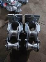 China Durable Aluminum Alloy Three Purpose Stringing Block with 20KN Rated Load for Power Line Construction for sale