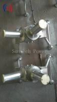 China 10KN Rated Load One Way Structure Corner Cable Roller for Cable Direction Change for sale
