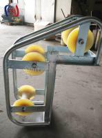 China Cable Pithead Roller with 10-20KN Rated Load for 130-200mm Cable Diameter in Manhole Cable Entry Applications for sale