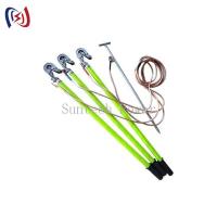 China 10-500kV Copper Cable Grounding Lead for Overhead Line Work with Flexible Length Options for sale