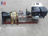 China Cable Winch Machine with 3-5T Tractive Force and 4.04-6.63KW Power for Transmission Line Stringing for sale