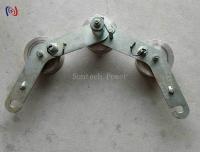 China Hook Type Grounding Block for Conductor Stringing – 100A Current Capacity with Triple Sheave Mechanism and 0.1 Second Transit Time for sale