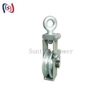 China Heavy Duty Ending Block with 30-80KN Rated Load and Open Side Plate for Rapid Line Insertion for sale