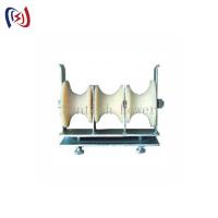 China Nylon Three Sheaves Stringing Block with 5KN Rated Load for Triple Bundle Efficiency and Lightweight Design for sale
