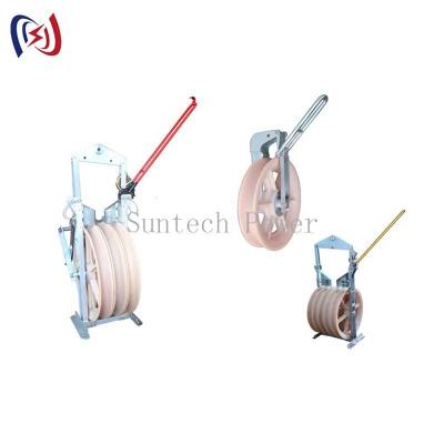 China Helicopter Stringing Block 508x75mm – Heavy Duty Wire Rope Pulley with Helicopter-Optimized Design for sale