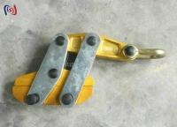 China 50KN Rated Load Anti-Twist Steel Rope Gripper with Non-Slip Jaw Design for Flat Braided Wire for sale