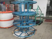 China 360 Degree Rotating Drum Rope Reel and Stand with Corrosion-Resistant Build and Modular Design for Tangle-Free Unwinding for sale