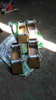 China Cable Reel Rotator Platform 500-2500mm 1500kg Load Cable Reel Stand Galvanized Coated for sale