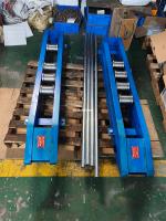 China Cable Reel Rotator Platform 500-2500mm 1500kg Load Cable Reel Stand Galvanized Coated for sale