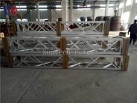 China Inner Suspended Lattice Gin Pole 8-32m Aluminum Alloy Tower Erection Tools for sale