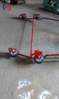 China Overhead Line Inspection Trolley 1-1.5kN 400-450-500mm Conductors Tower Erection Tools for sale