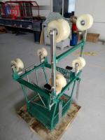 China Four Bundle Conductor Bicycle Cart 1.5kN Inspection Trolley Tower Erection Tools for sale