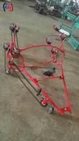 China Four Bundle Conductor Bicycle Cart 1.5kN Inspection Trolley Tower Erection Tools for sale