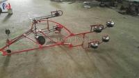 China Four Bundle Conductor Bicycle Cart 1.5kN Inspection Trolley Tower Erection Tools for sale