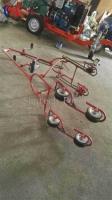 China Four Bundle Conductor Bicycle Cart 1.5kN Inspection Trolley Tower Erection Tools for sale