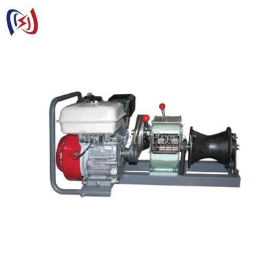 China Powered Cable Winch Machine 0.6-5T 4-24M per min 2.94-6.63kW Motor Power for sale
