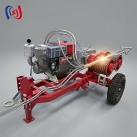 China Double Drum Winch 6.3-9kW 2000-3600RPM Cable Traction Cable Winch Machine for sale
