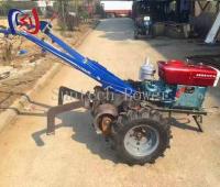 China 3 Ton Pulling Force PTO Driven Walking Tractor Winch 15HP Tractor Driven Winch for Slope Farming for sale