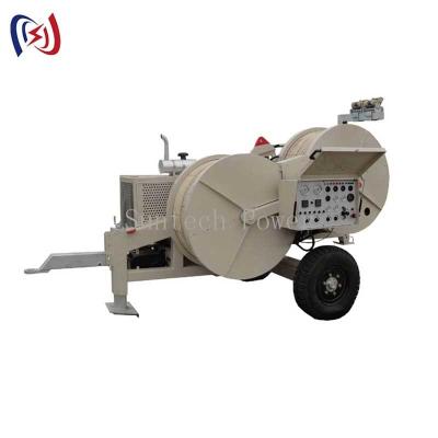 China Hydraulic Tension Equipment SA-YZ2x40B 80KN Two-Conductor Hydraulic Tensioner for Overhead Line Stringing Equipment for sale