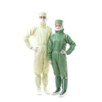 China Waterproof Eco Friendly Anti Static Disposable Cleanroom Garments for sale
