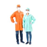 China Waterproof Eco Friendly Anti Static Disposable Cleanroom Garments for sale