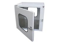 China Stainless Steel Electronic Interlock Static Cleanroom Pass Box for sale