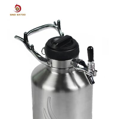 China Nitro Cold Brew Coffee Maker 64oz 2L Stainless Steel Home Brewing Kit DIY for sale