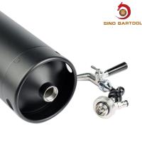 China Stainless Steel 5L Mini Keg Ball Lock Beer Vacuum Pressurized Tap System for Sodastream Carbonation for sale