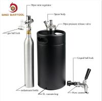 China Insulated Ball Lock Mini Keg Tap System With Sodasteam Bottle for sale