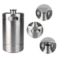 China 2L Stainless Steel Soda Nitro Empty Small Draft Beer Kegs for sale