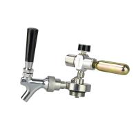 China Matte Black CO2 Mini Keg Dispenser With Regulator And Tap Spear for sale