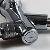 China Chrome Plating Beer Keg Faucet , Brass Adjustable Flow Beer Taps for sale