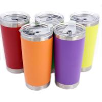 China 20 oz Sublimation Stainless Steel Vacuum Insulated Tumbler Cup with Custom Logo for sale