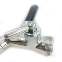 China 18/8 Stainless Steel Beer Keg Faucets With Flow Control for sale