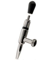 China Nitrogen Stout Beer Faucet With Standard Black Tap Handle for sale